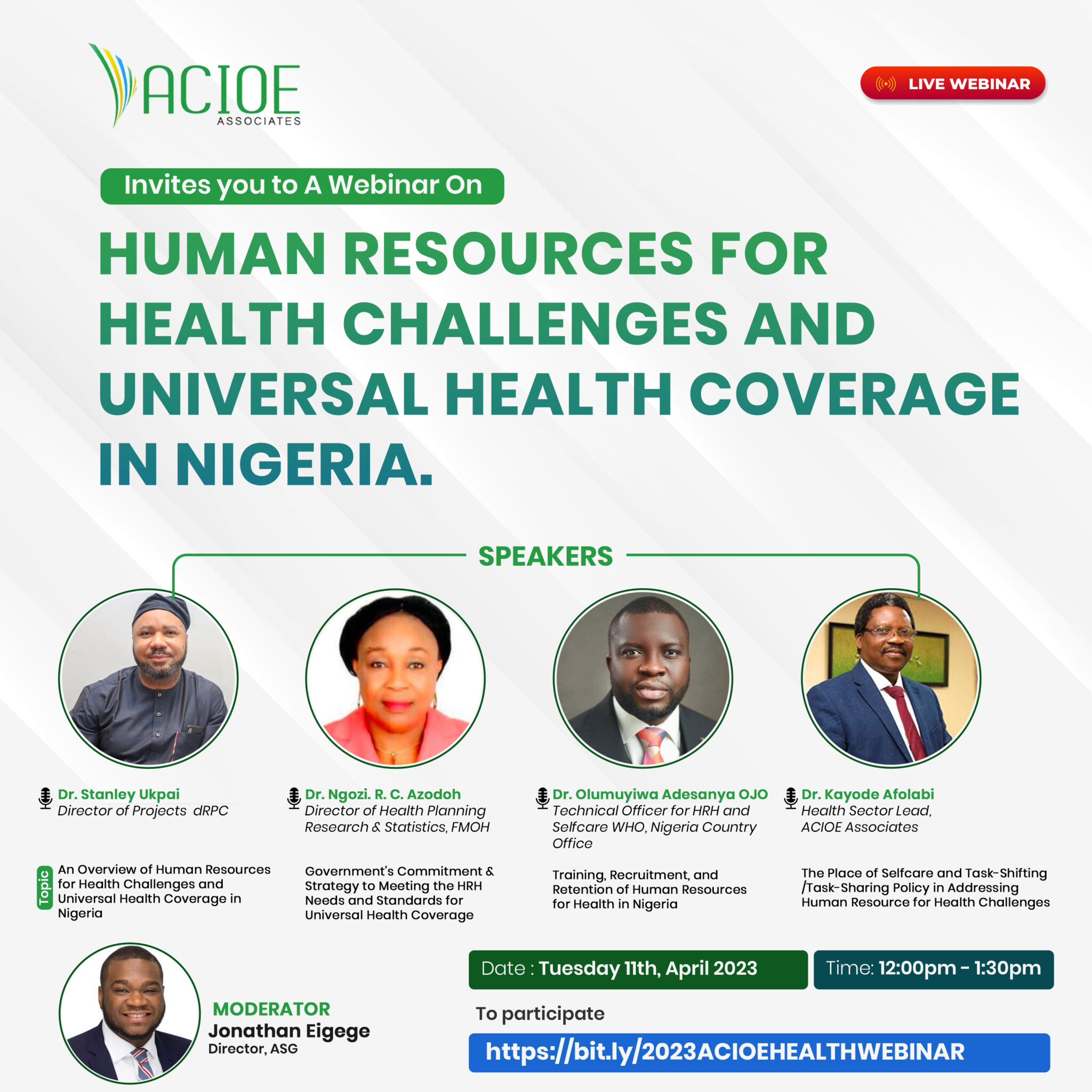 Human Resources for Health Challenges and Universal Health Coverage in ...